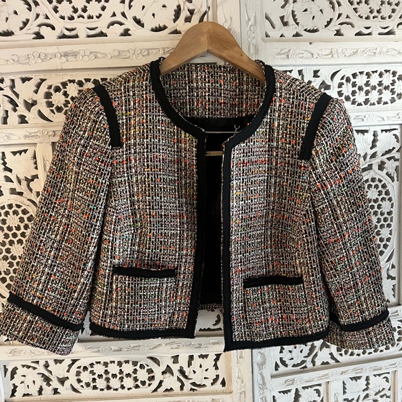 Trina Turk | Jackets & Coats | Trina Turk Black Blazer Tailored Suit ...